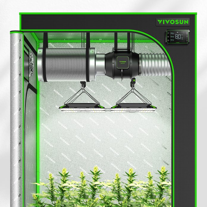 Positioning Your Carbon Filter Properly In Grow Tents | VIVOSUN